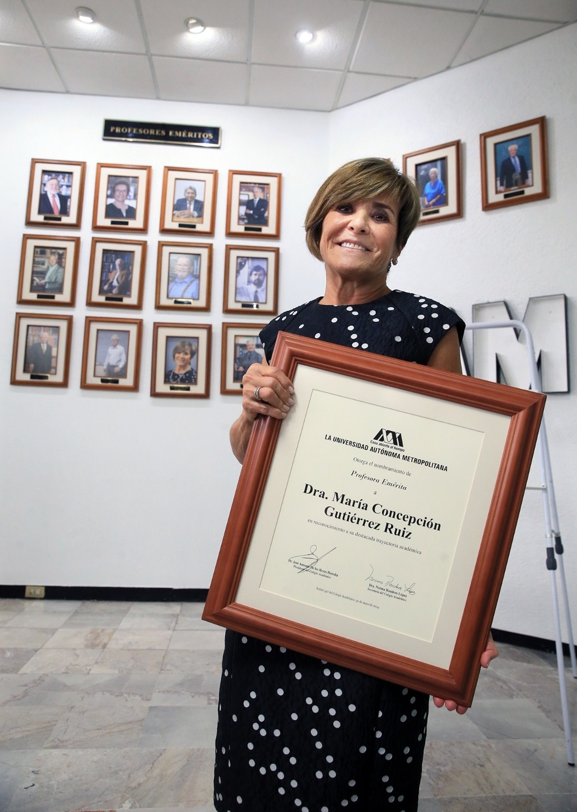 Nombran a María Concepción Gutiérrez Ruiz, Profesora Emérita de la UAM ...