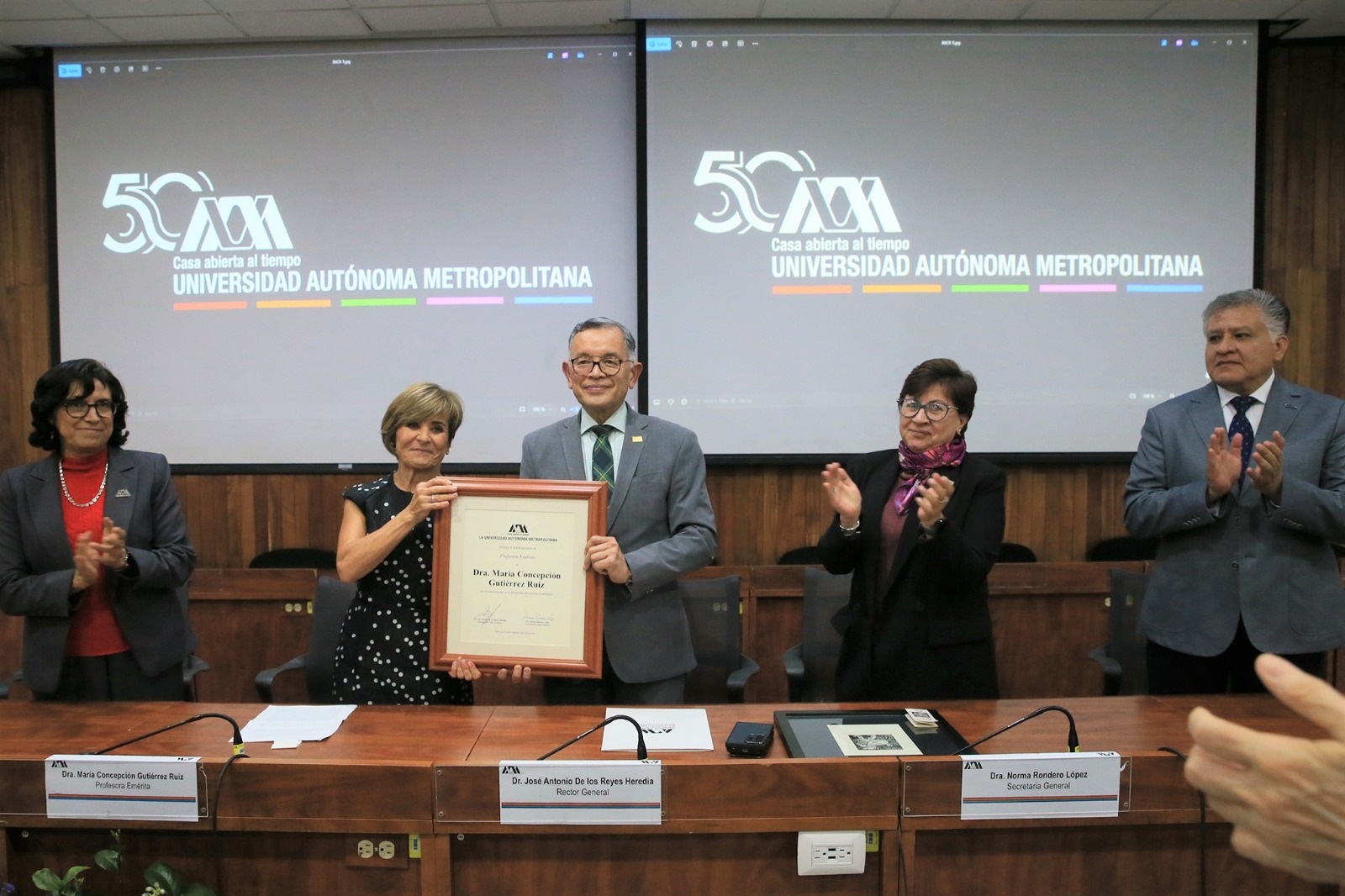 Nombran a María Concepción Gutiérrez Ruiz, Profesora Emérita de la UAM ...