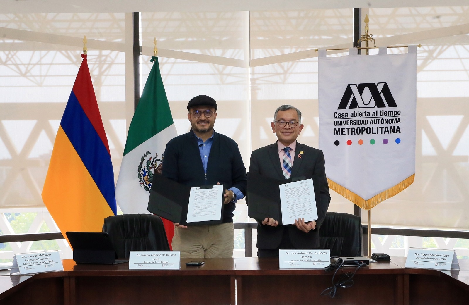 La UAM y la Institución Universitaria Digital de Antioquia firmaron ...
